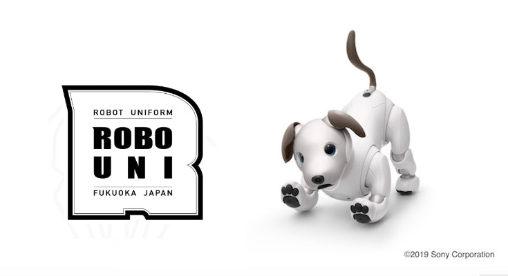 ロボット用アパレルブランドロボユニがソニー株式会社のエンタテインメントロボット『aibo』の公式ウェアを製作。渋谷スクランブルスクエアで開催 – ROBO-UNI