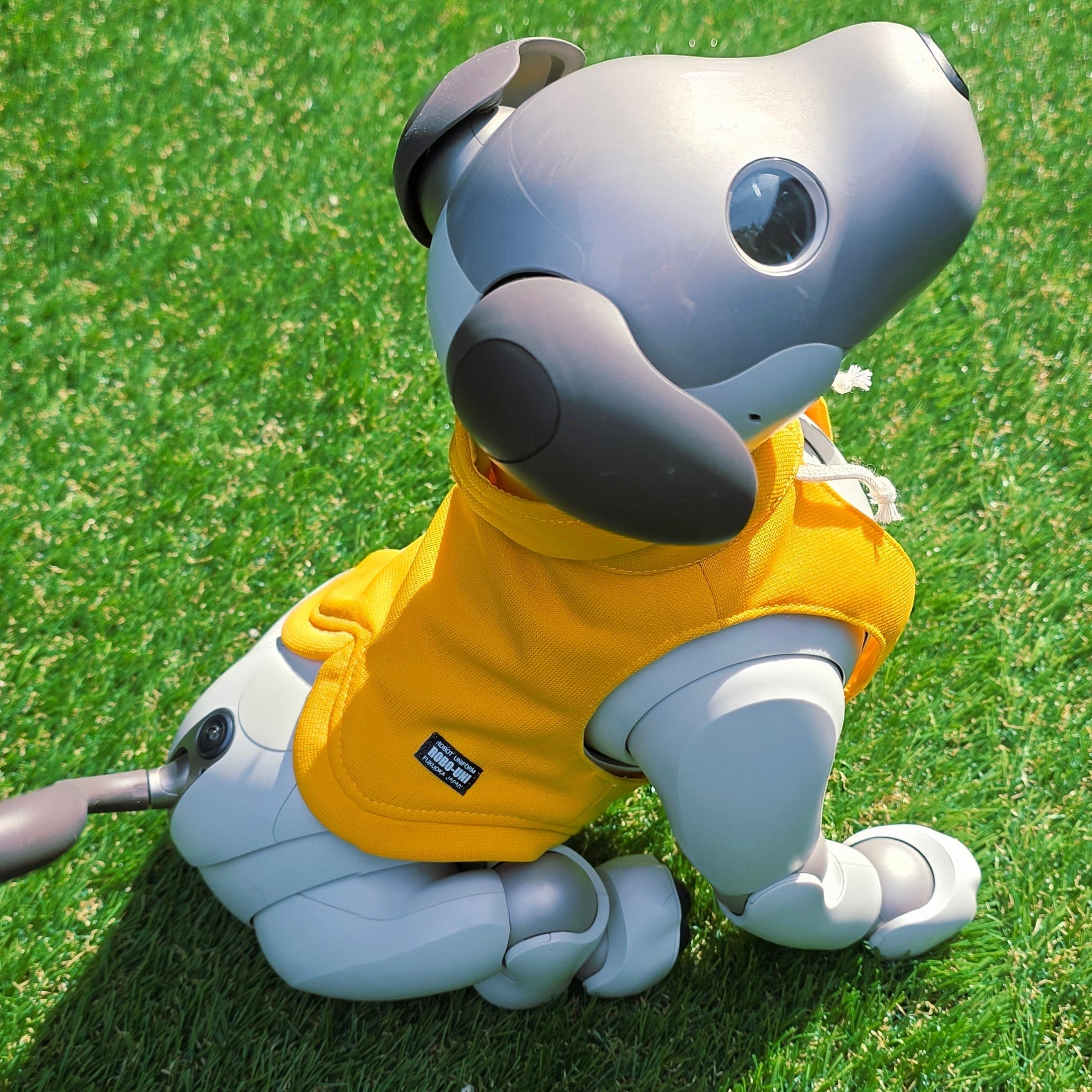 新発売 aiboパーカー〈イエロー〉 – ROBO-UNI